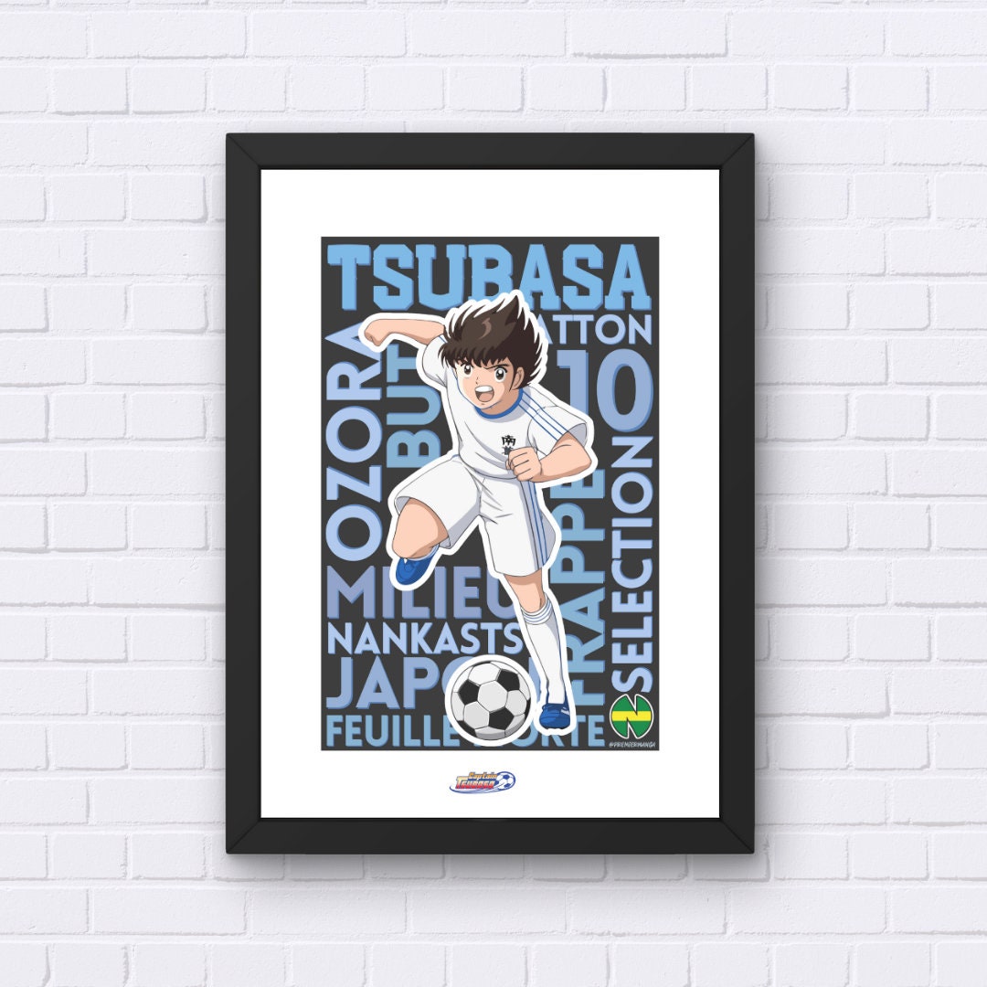 Manga / Anime Poster TSUBASA captain Tsubasa Olive and Tom - Etsy