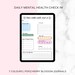 Digital Daily Mental Health Check in Journal Page | PDF | iPad Journal ...