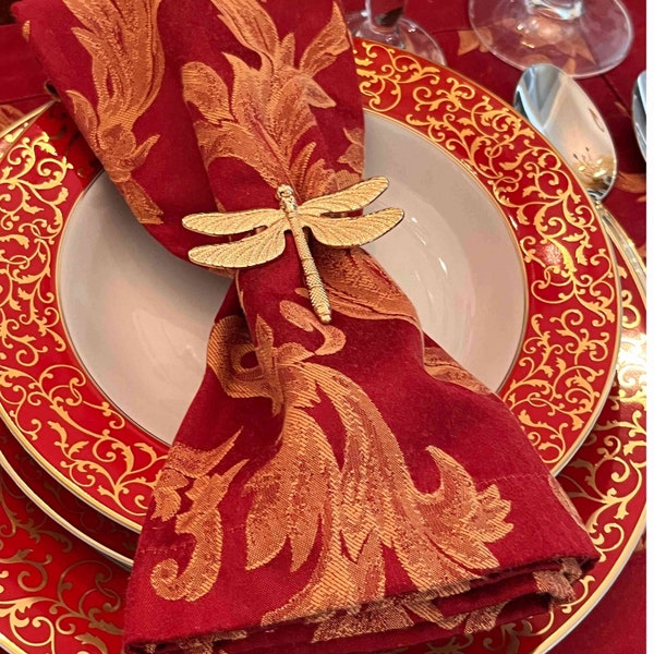 Designer Napkin Ring - Etsy