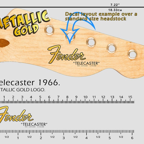 Fender Telecaster Logo Decal - Etsy