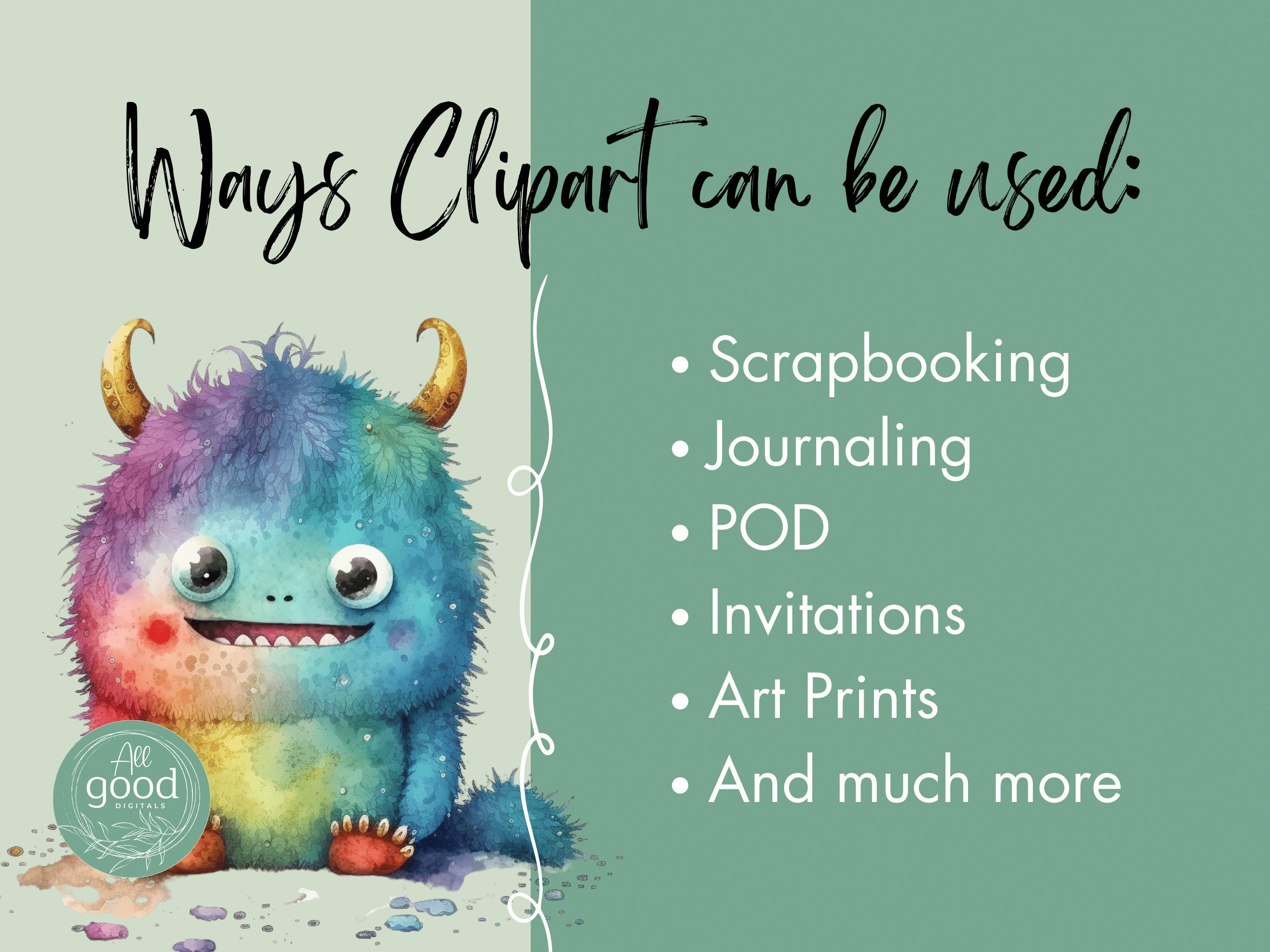 Halloween Clipart | Cute Character Clipart | Digital Download | Cute ...