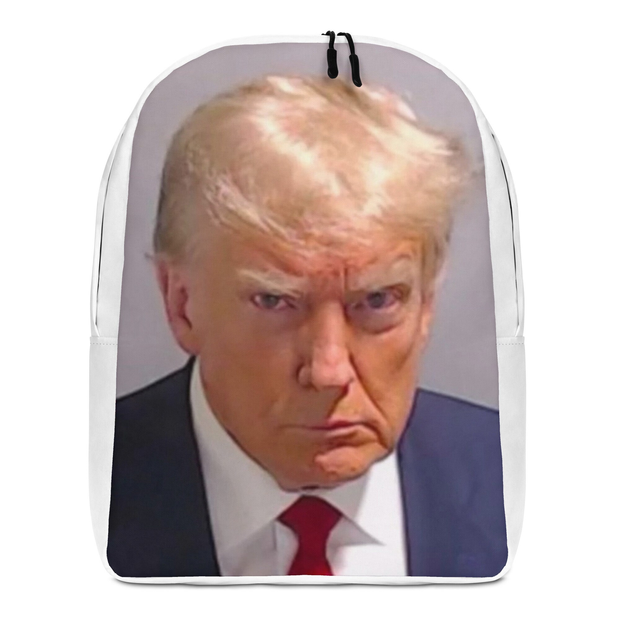 Donald Trump Mugshot Minimalist Backpack - Etsy