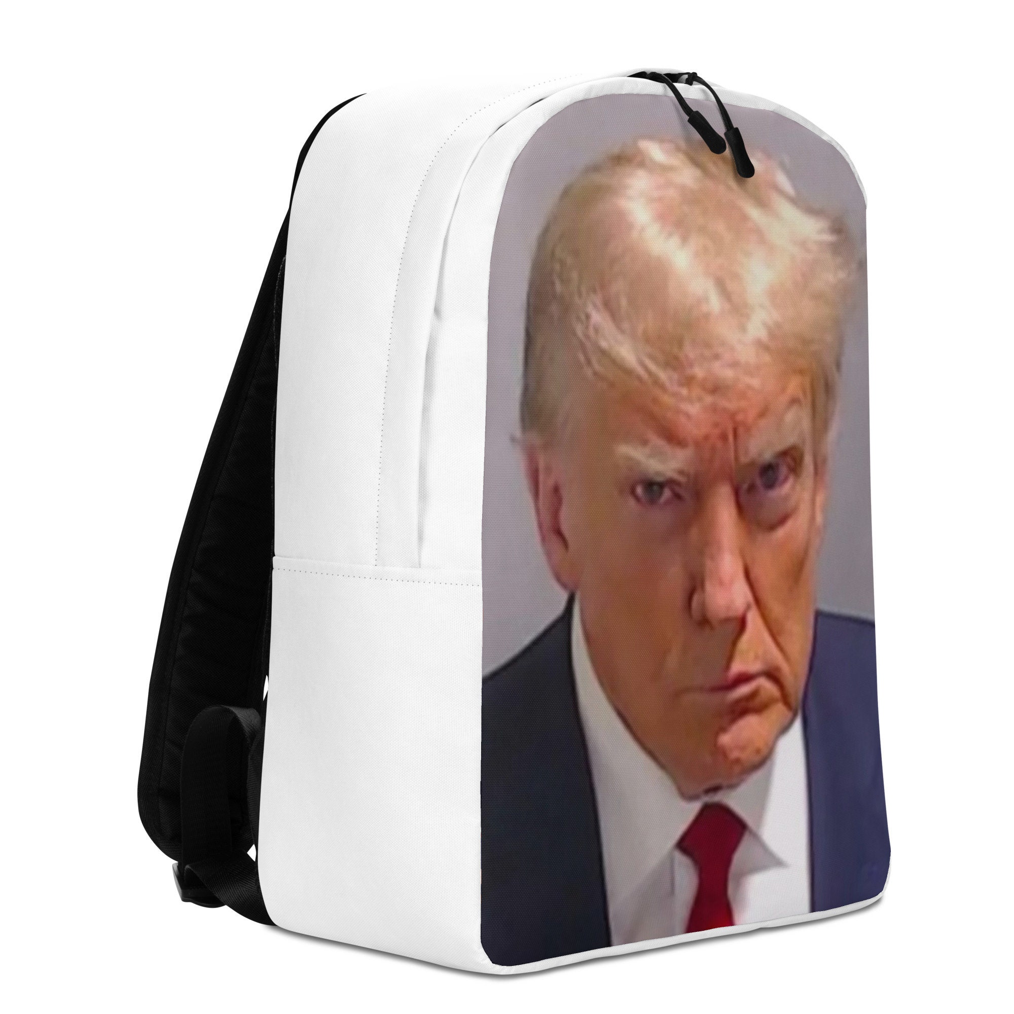 Donald Trump Mugshot Minimalist Backpack - Etsy