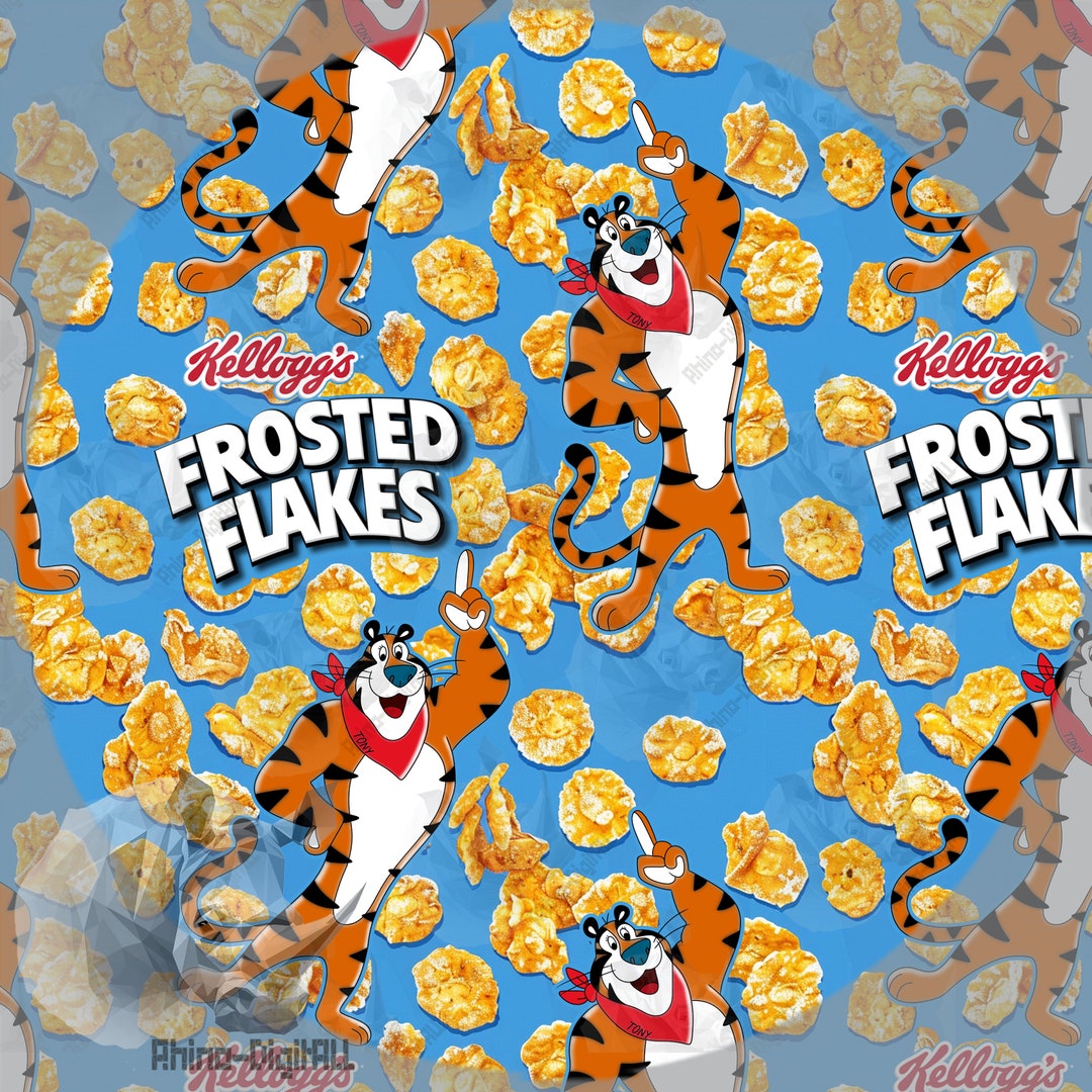 Frosted Flakes Cereal Seamless Pattern - Etsy
