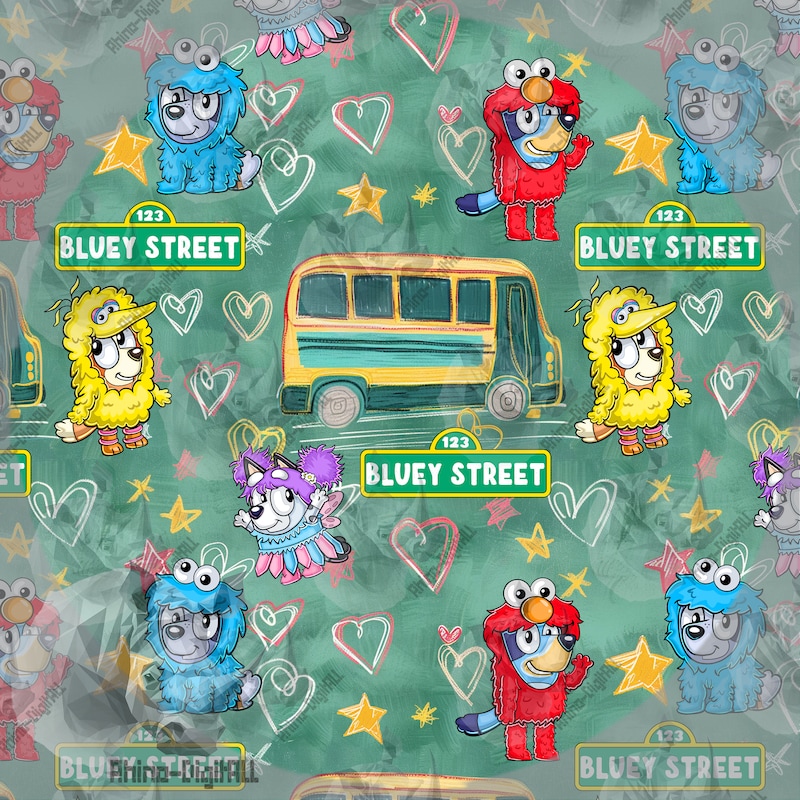 Sesame Street Sign - Etsy