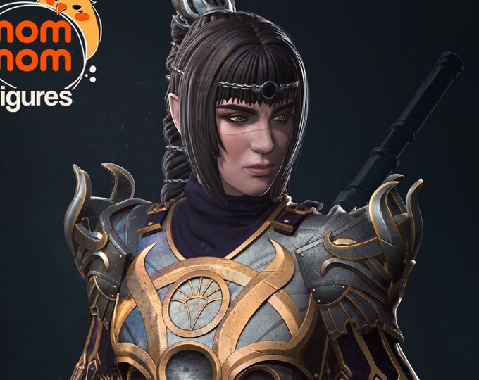 Shadowheart Figurine Baldur's Gate 3 Unpainted Model Kit Figurine Mini ...