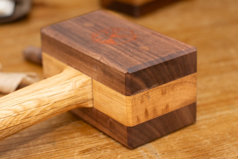 Handmade Carpenter's Woodworking Mallet - Etsy