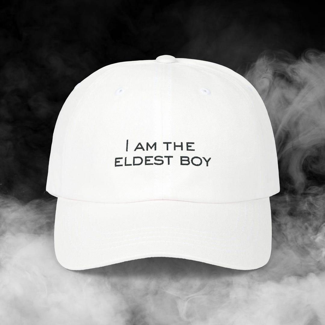 I Am the Eldest Boy Hat, Custom Embroidery, Succession Hat, HBO ...