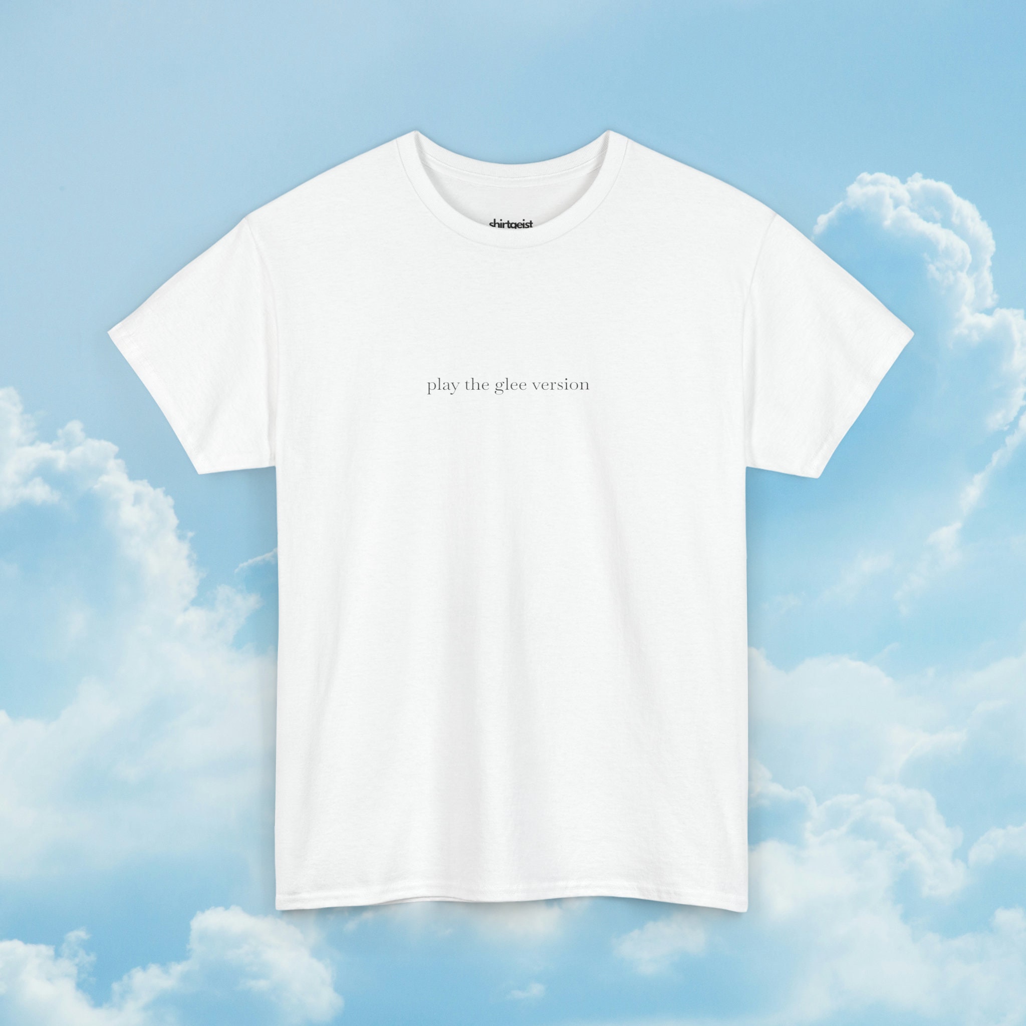 Play the Glee Version Shirt Musical Theater 2000s Nostalgia Gift Under ...