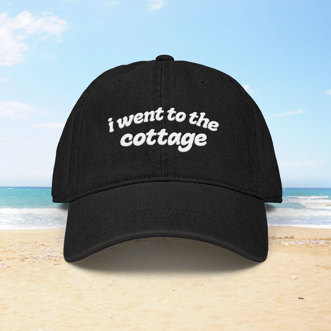 Heated Rivalry Cottage Embroidered Baseball Cap Text Embroidery ...