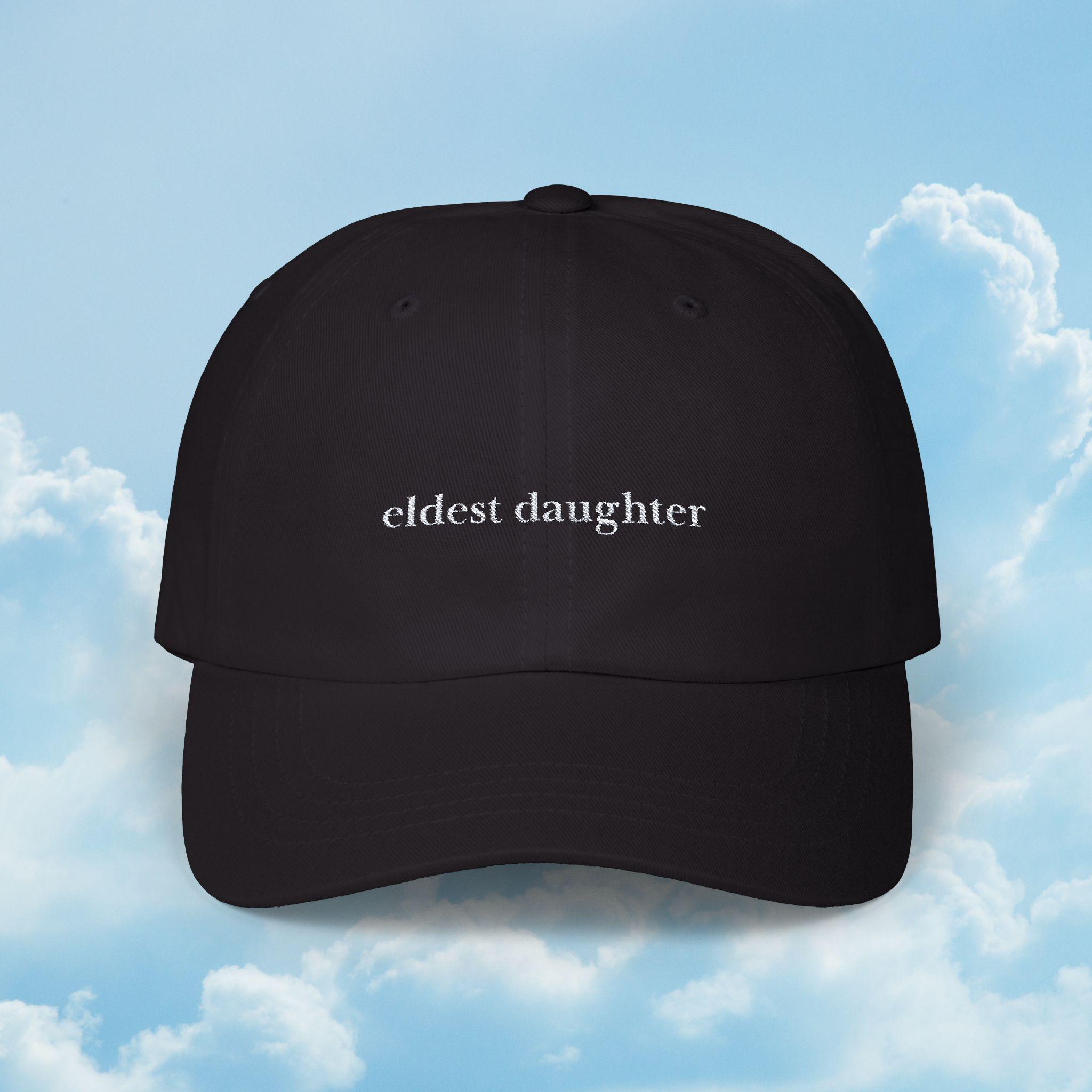 Eldest Daughter Embroidered Hat Game Day Cap Custom Embroidery Oldest ...