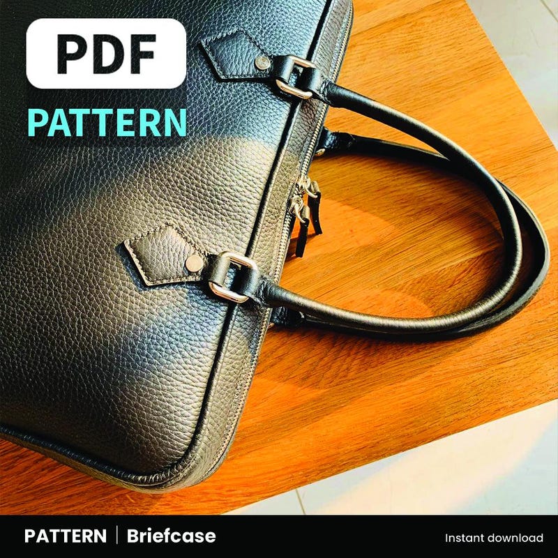 Handmade Briefcase - Etsy