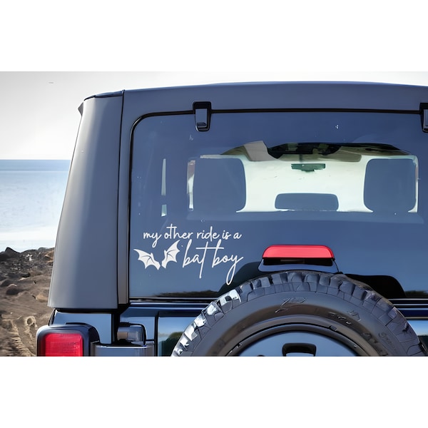 Romantasy Car Decal - Etsy