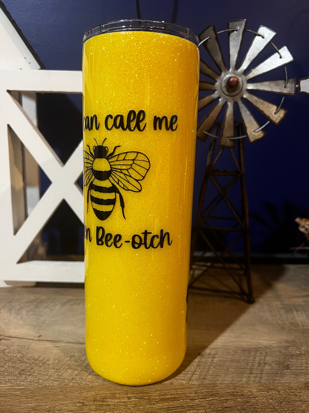 Queen Bee, Black and Yellow, Hives, Queen Bee-otch - Etsy
