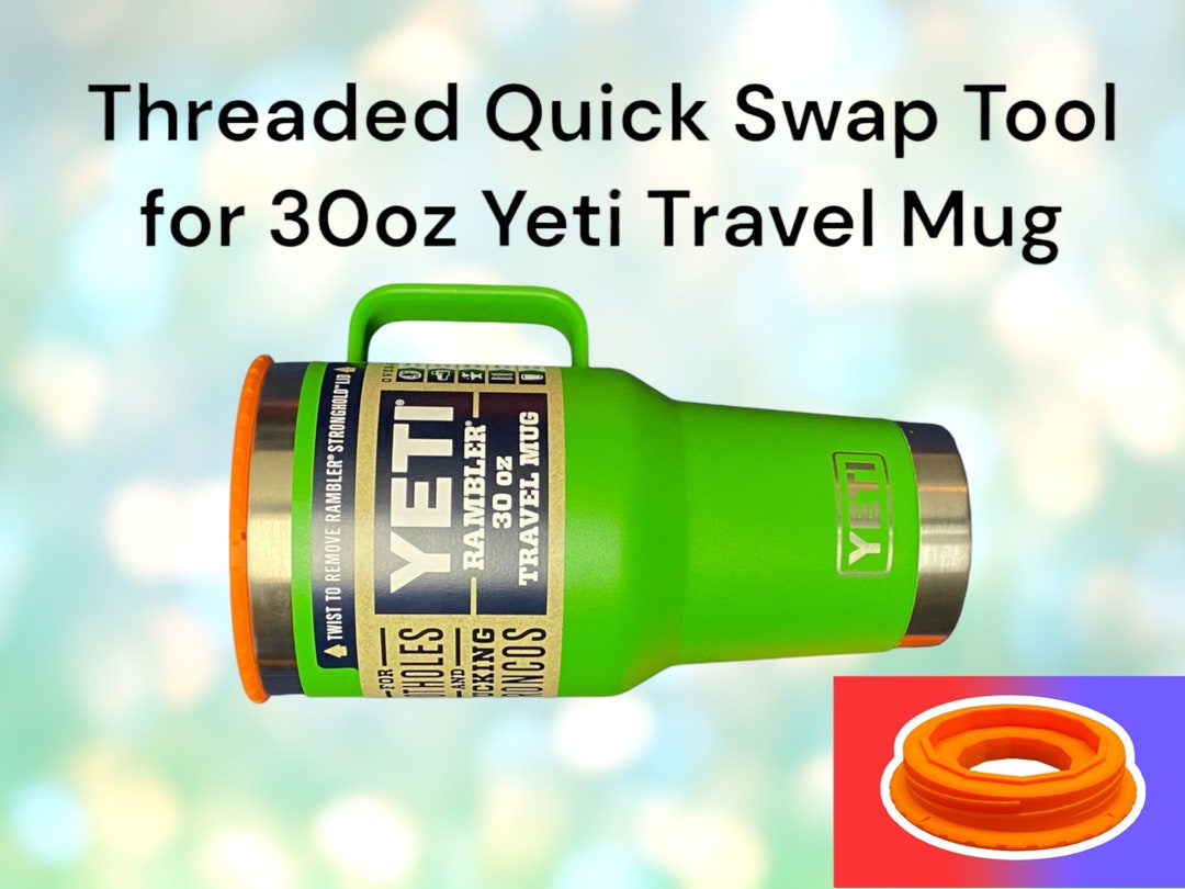 30oz Yeti Mug Quick Swap Tool Threaded Jig No Jaw Adjustments Rotary ...