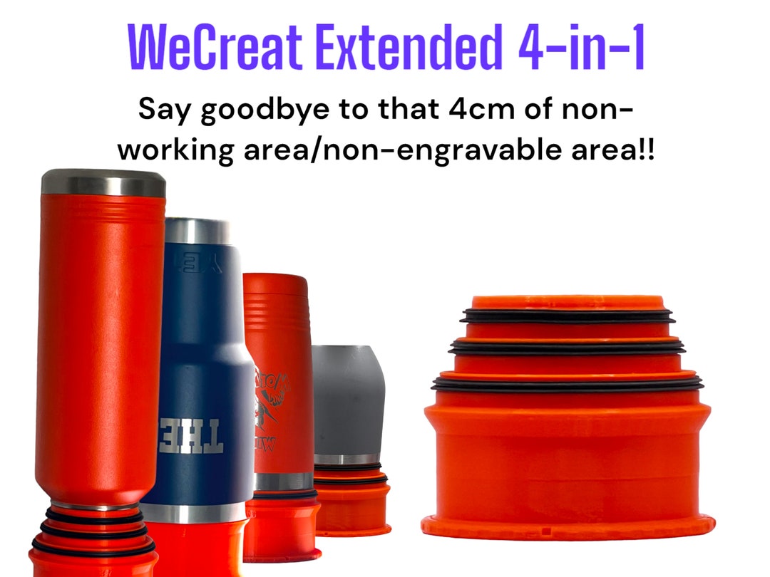 Wecreat Tumbler Jigs: Quick Swap Extension Tumbler Laser Engraving Tool ...