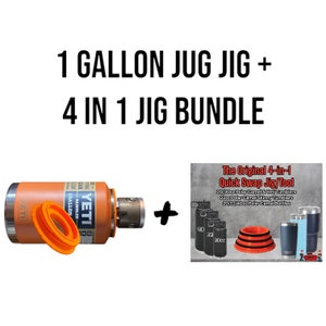 Yeti Jug Quick Swap Tool - Gallon and Half Gallon - Threaded Jig ...