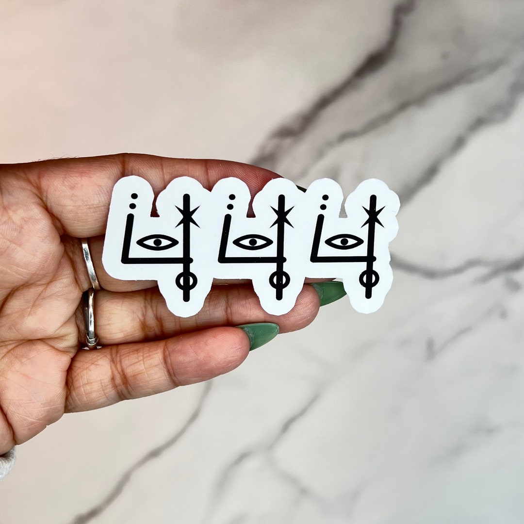 Angel Numbers Vinyl Sticker: Witchy Tarot Sign Meaning (3in X 1.9in) - Etsy