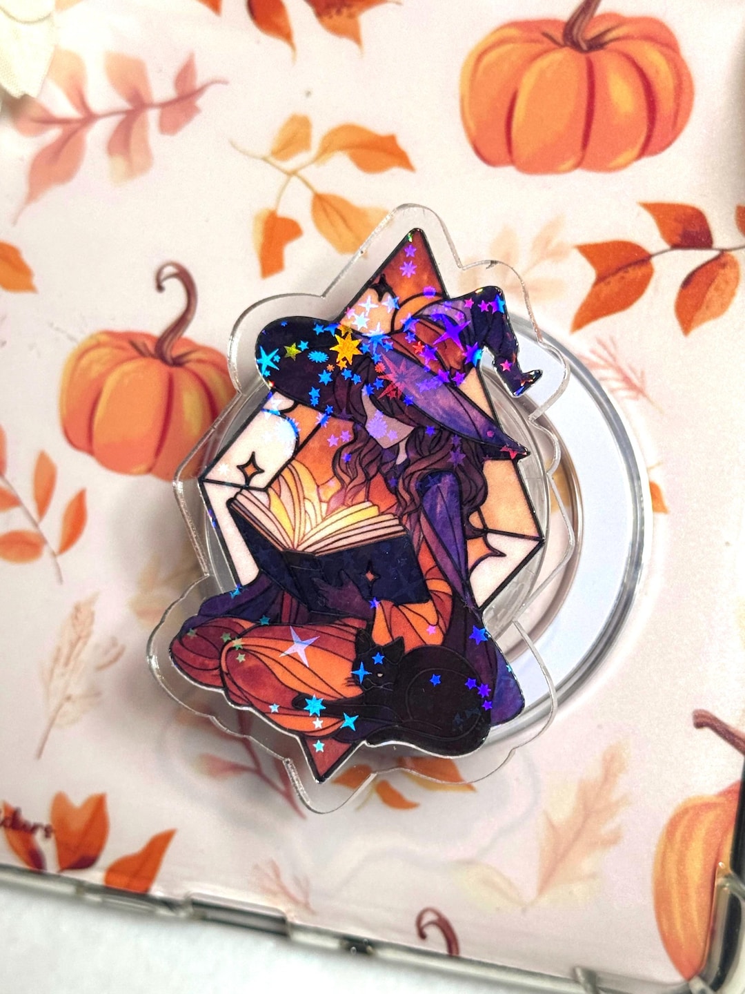 Witchy Kindle Grip: Magsafe Ereader Bookish Grip | Mysticbluustickers ...