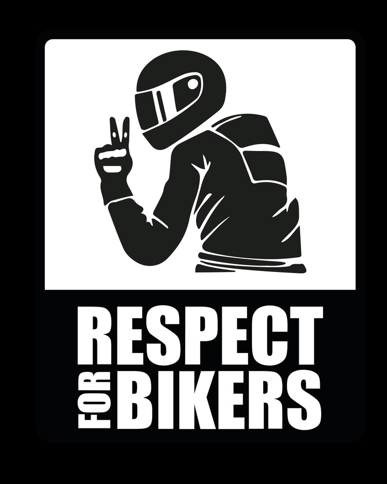 Respect the Bickers Decal-motorcycles Vinyl Sticker-bumper Stickers ...