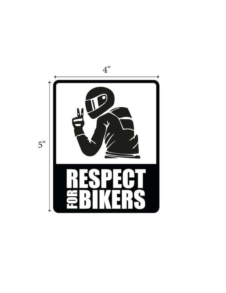 Respect the Bickers Decal-motorcycles Vinyl Sticker-bumper Stickers ...