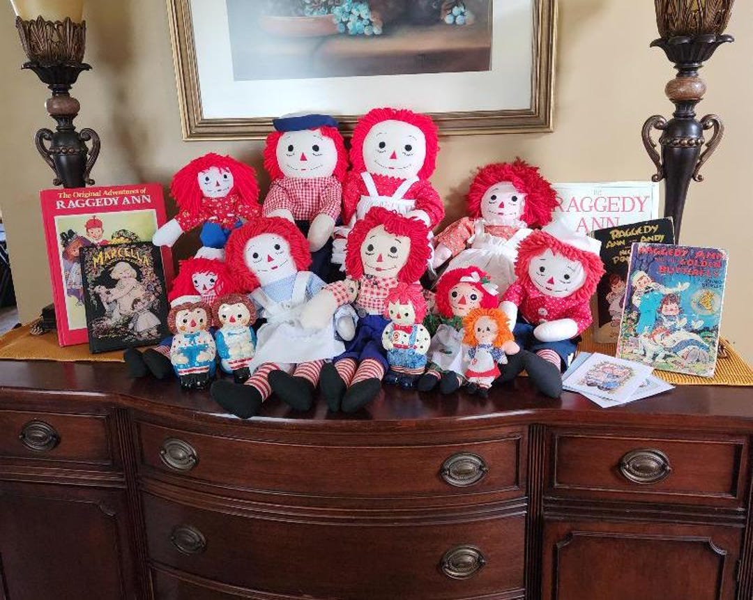 Raggedy Ann Dolls and Books - Etsy
