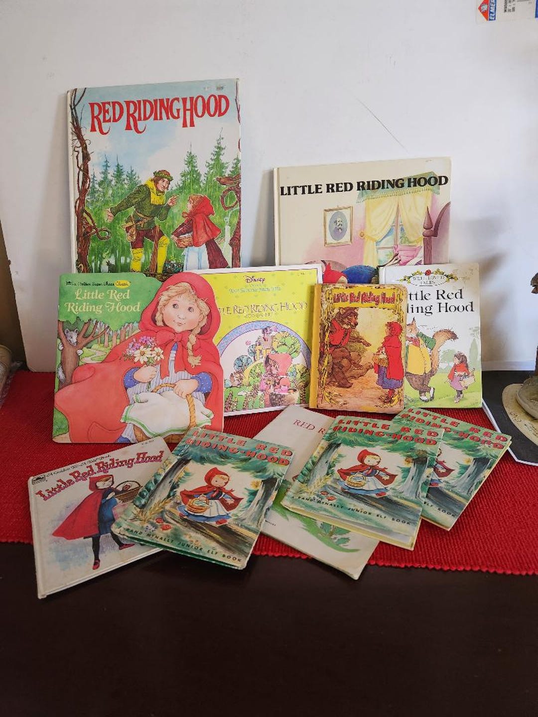 Vintage Red Riding Hood Books - Etsy