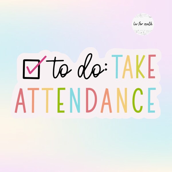 Attendance Reminder - Etsy