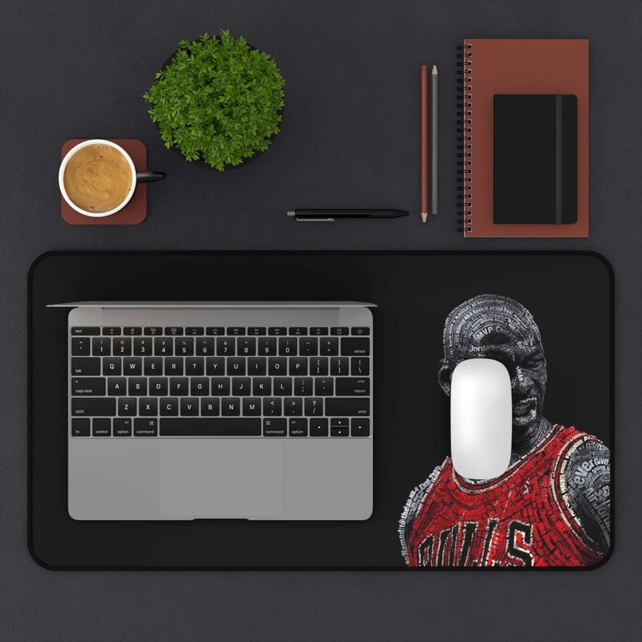 Michael Jordan Themed 12x22 & 31x15.5 Inch Large/medium Size Gaming ...