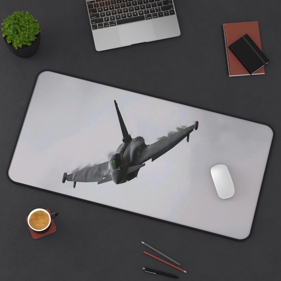 Aviation-themed Desk Mat, Unique Office Decor for Pilots, Gamer Office ...