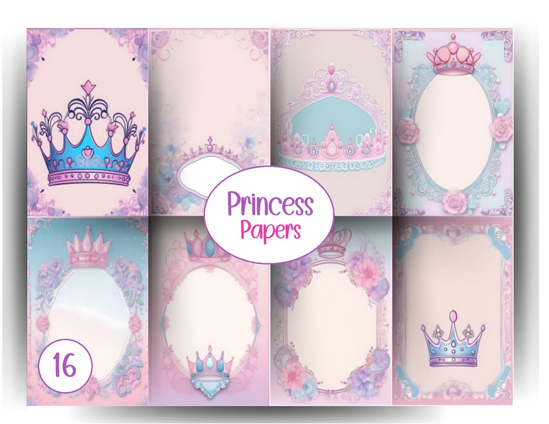 Princess Papers, Crown Papers, Castle Papers, Enchanting Papers, Castle ...