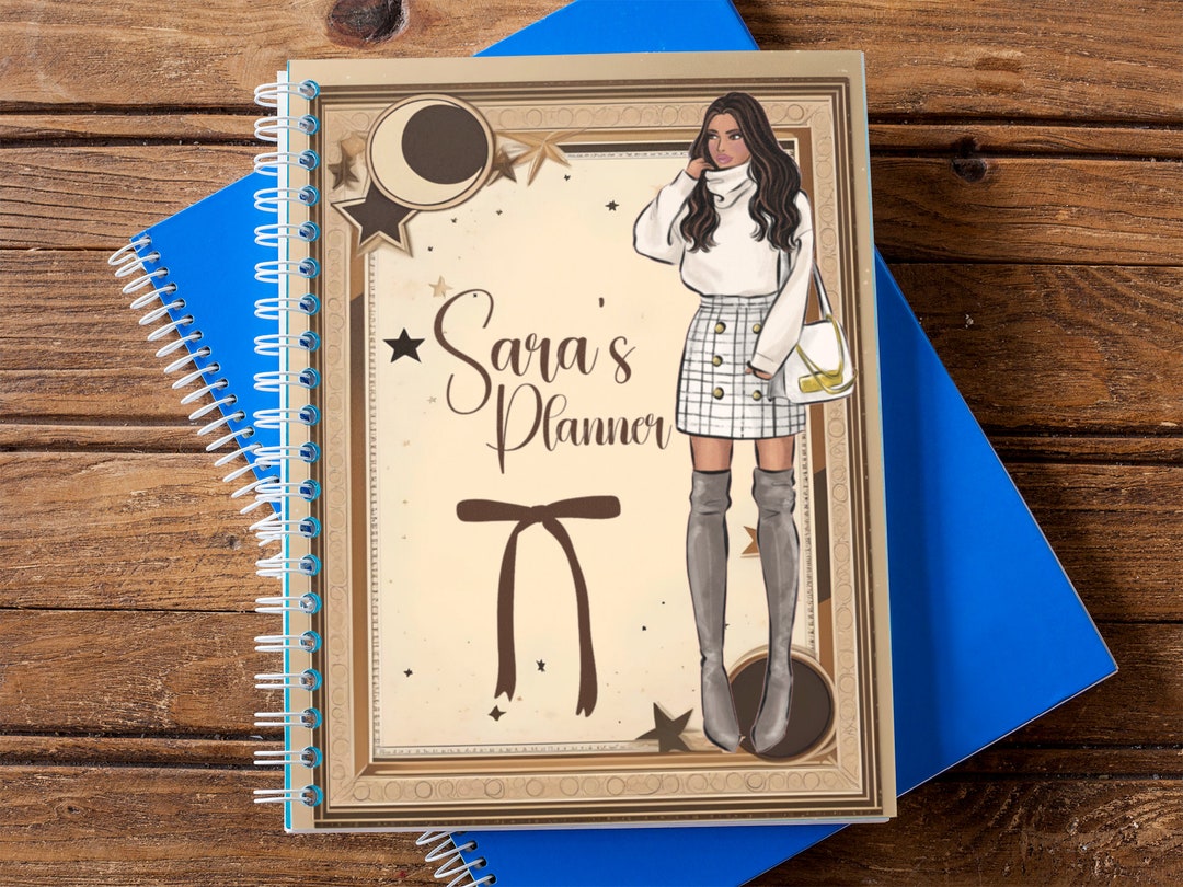 Undate Planner Personalized Planner Fashion Planner Personalized ...