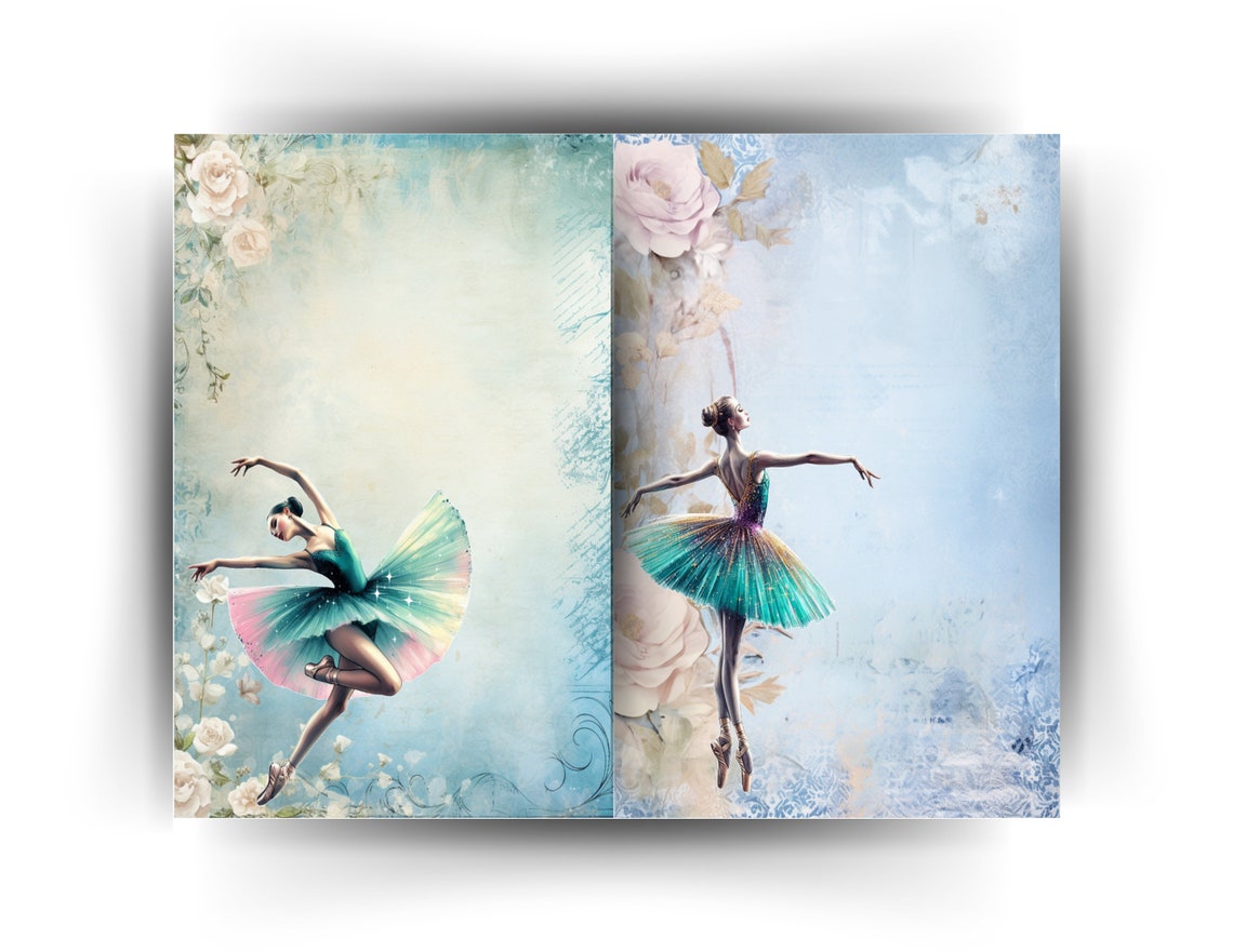 Ballerina Papers, Ballet Papers, Ballerina Patterns, Ballerina Journal ...