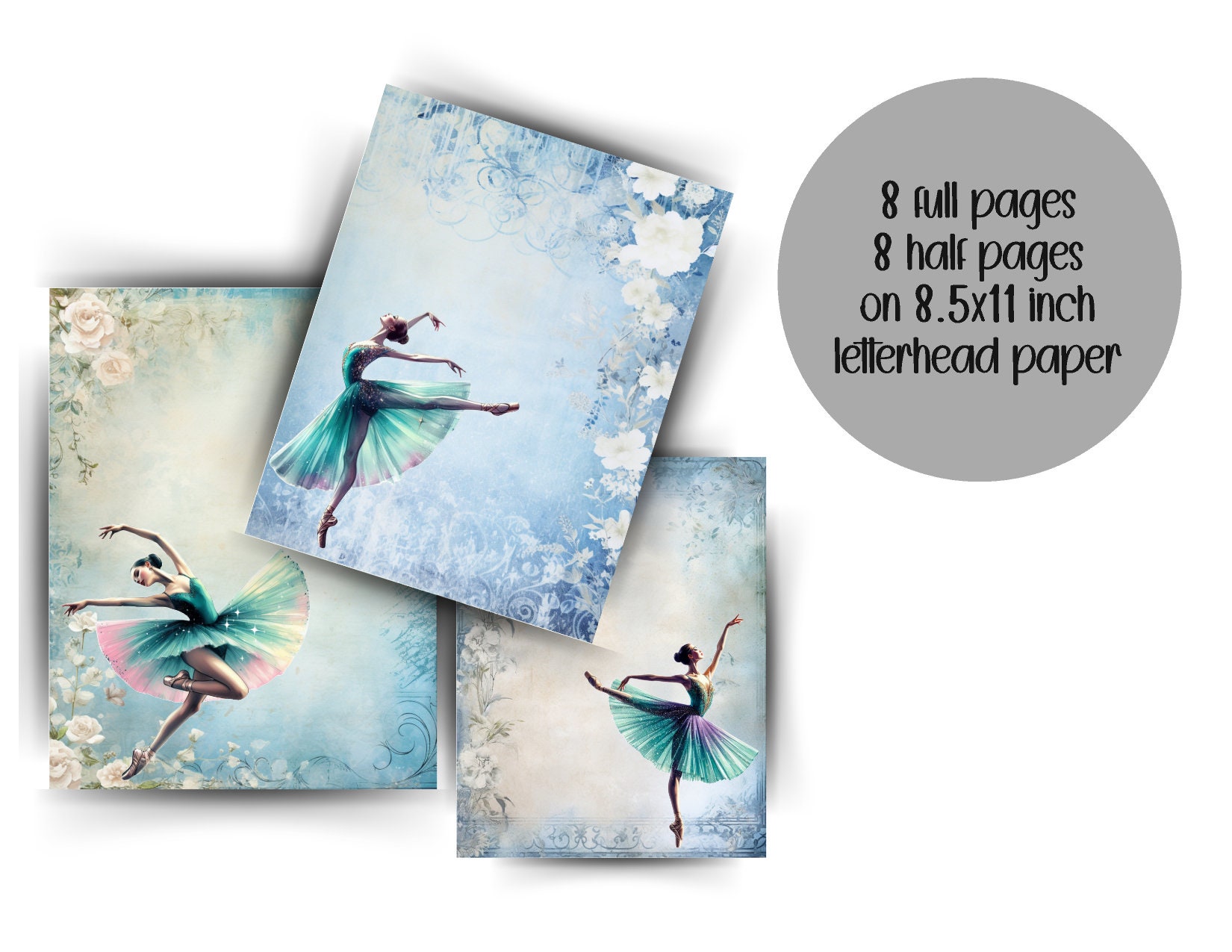 Ballerina Papers, Ballet Papers, Ballerina Patterns, Ballerina Journal ...