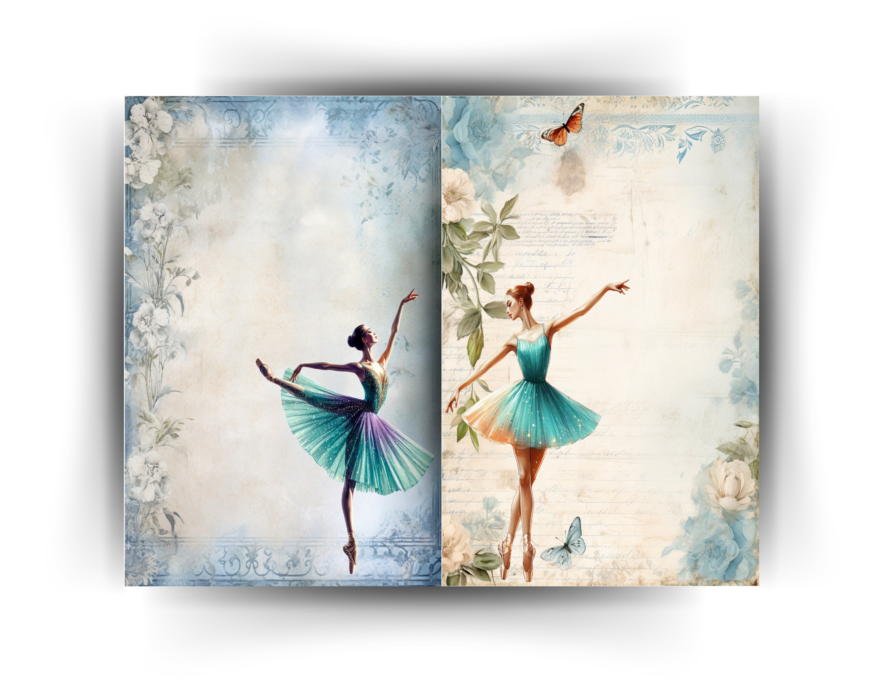 Ballerina Papers, Ballet Papers, Ballerina Patterns, Ballerina Journal ...