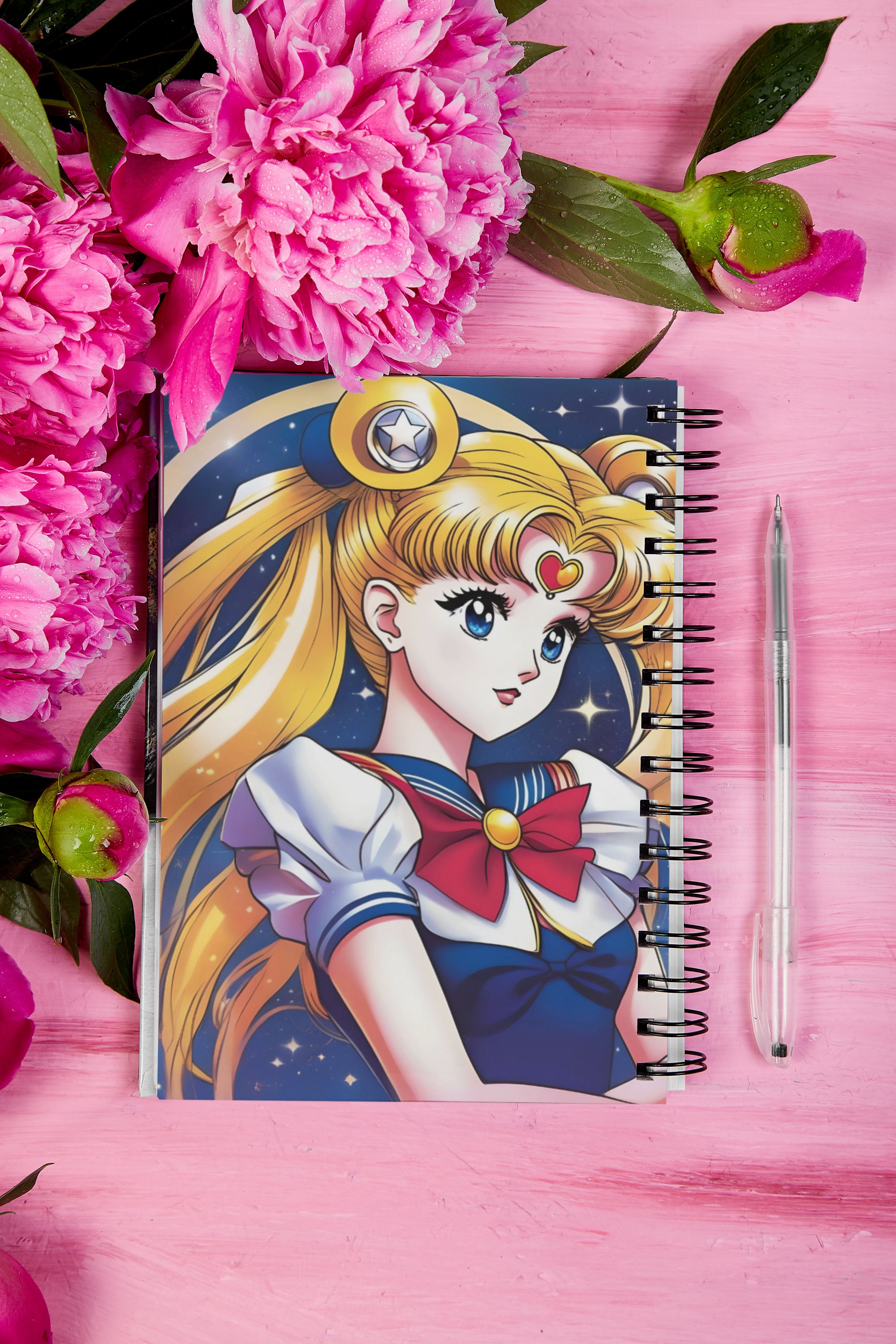 Sailor Moon Notebook, Sailor Moon Gift, Sailor Moon Journal ...