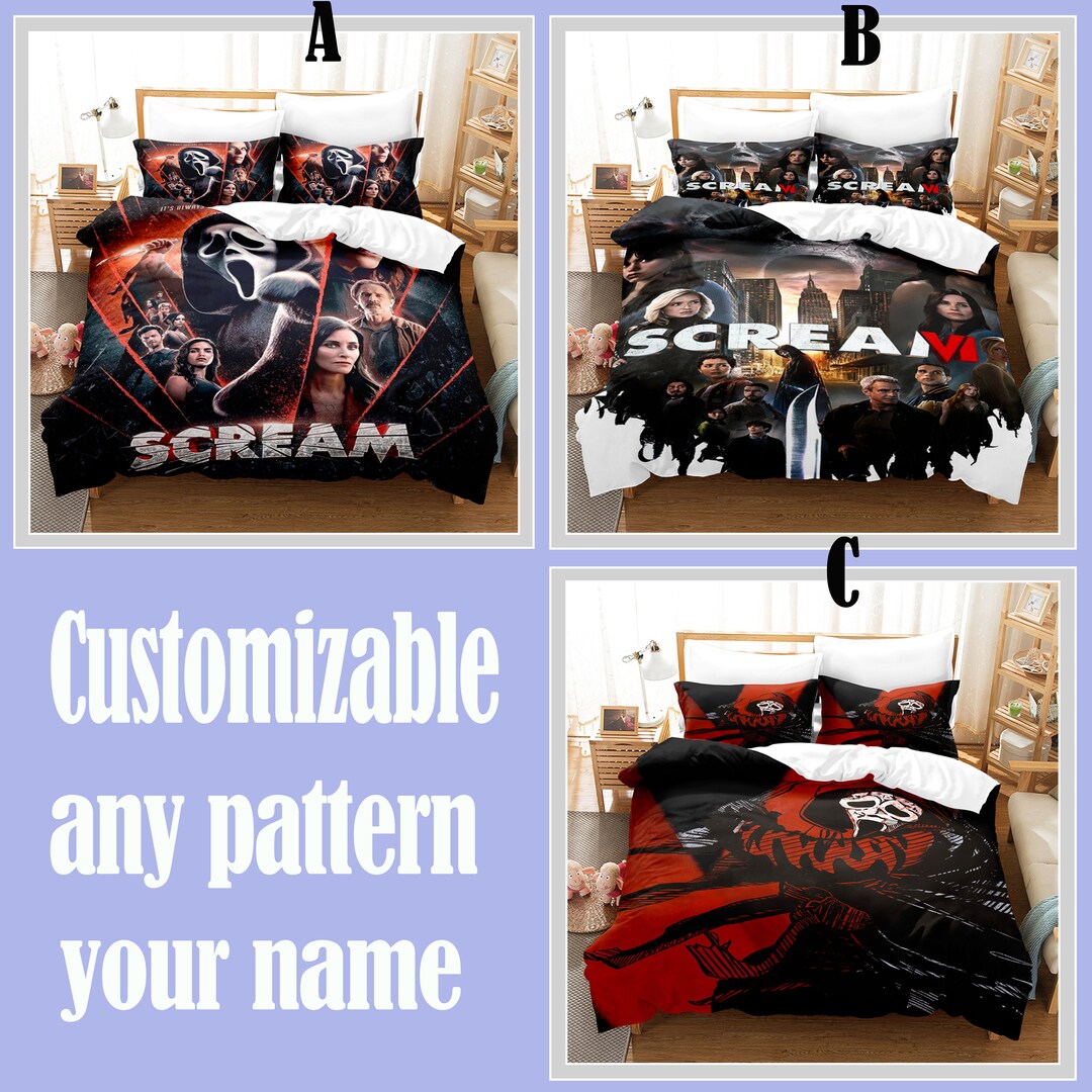 Movie Scream Cover Set Bedding Sets With Cover Set for Kids - Etsy