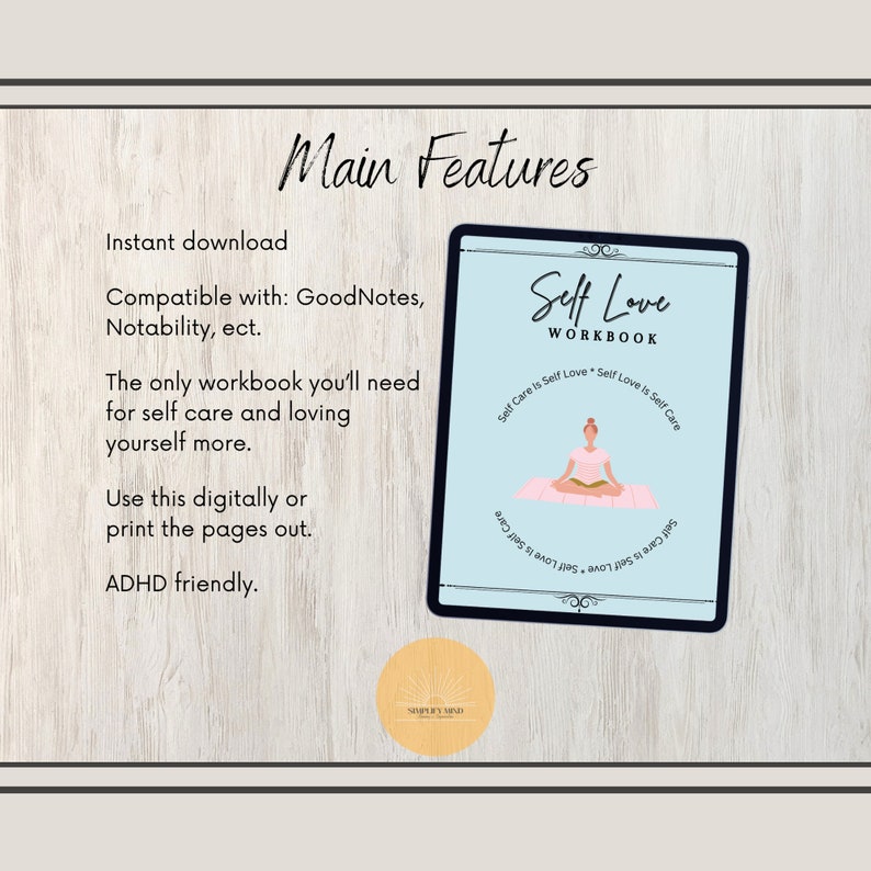 Self Care Journal | Self Care Workbook | Stress Management | Wellness ...