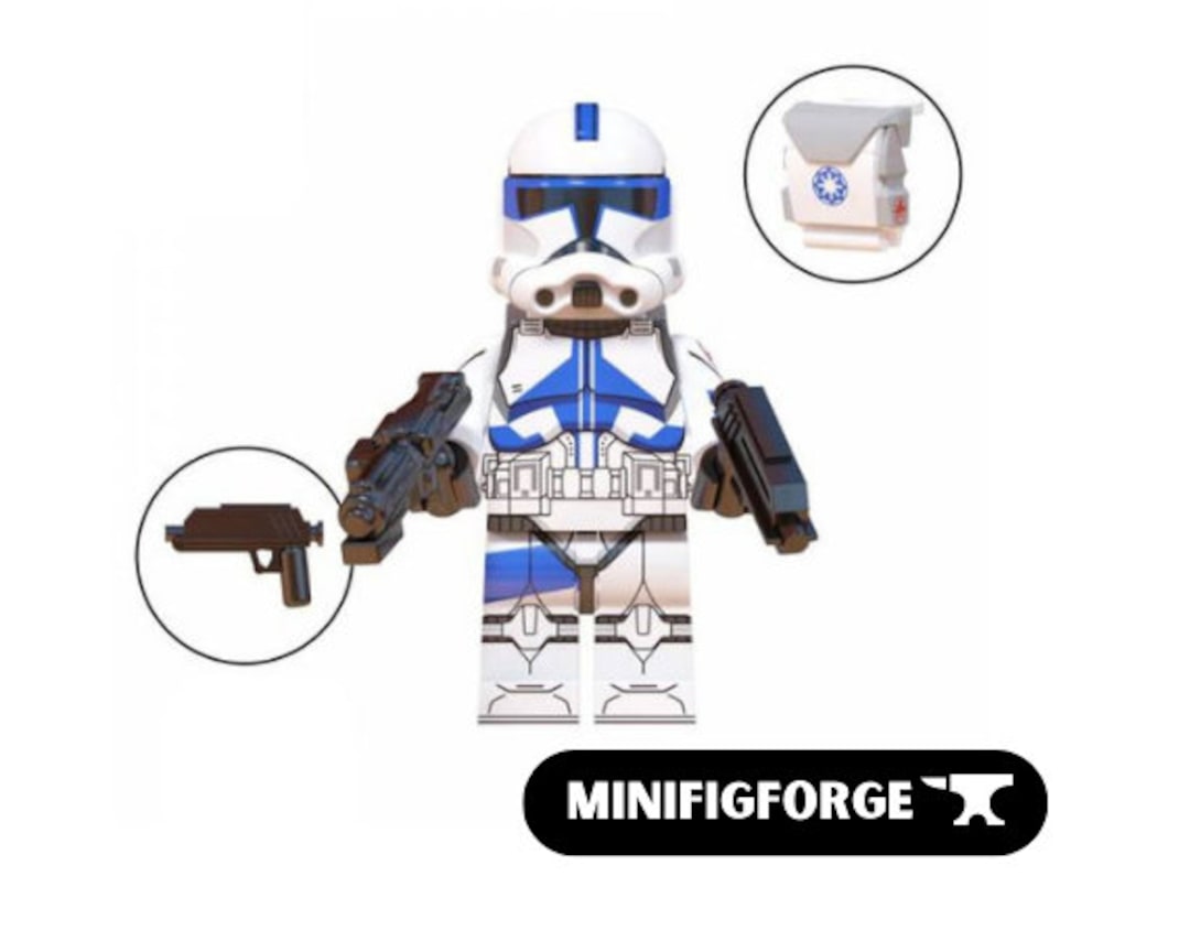 Lego Starwars Clone Kix Minifigure - Etsy