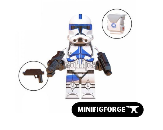 Lego Starwars Clone Kix Minifigure - Etsy