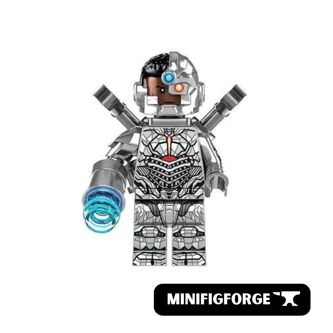 Lego Cyborg Superman Decals