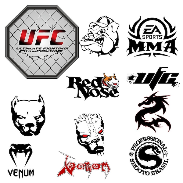 Ufc Svg - Etsy