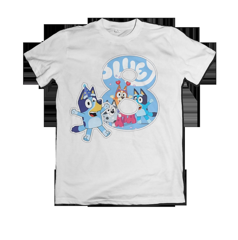 Mega Bundle of the Bluey Family PNG and CDR Format for Sublimation ...