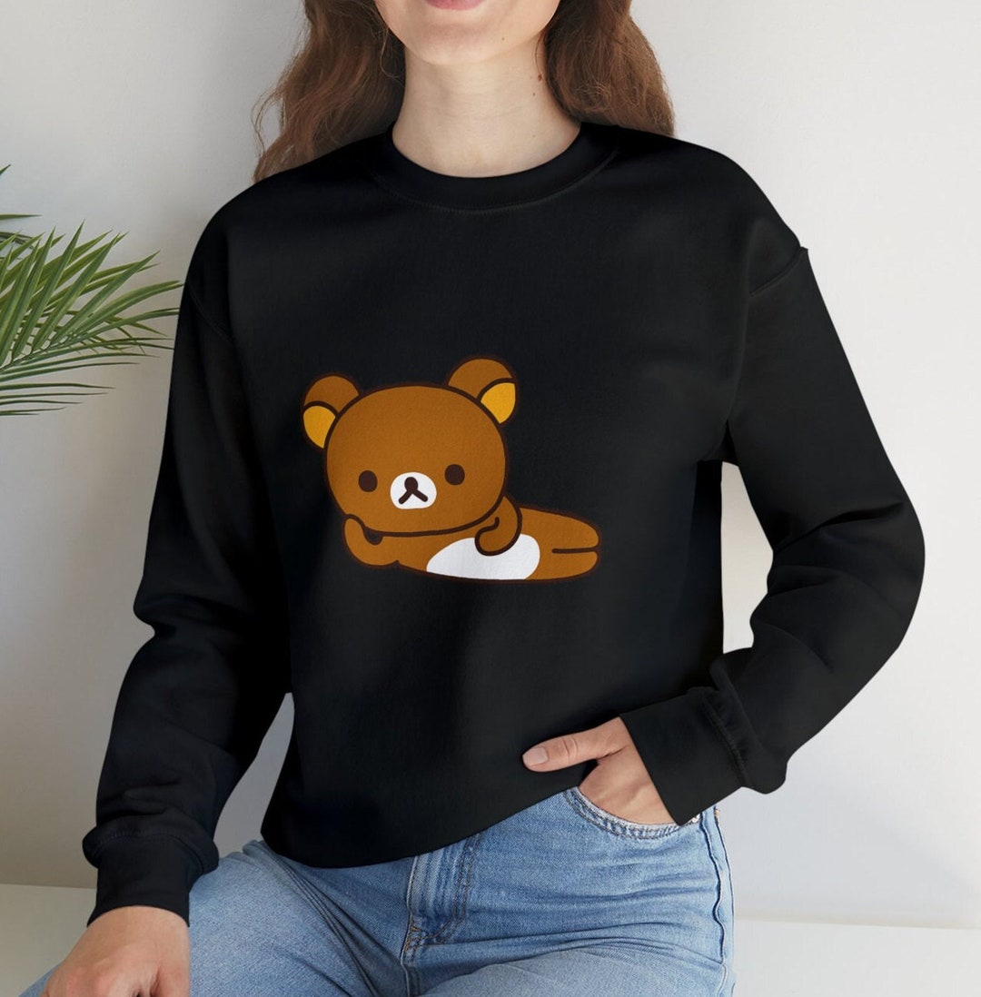 Rilakkuma Sweatshirt Rilakkuma Sweater Cute Rilakkuma Shirt Cute Bear ...