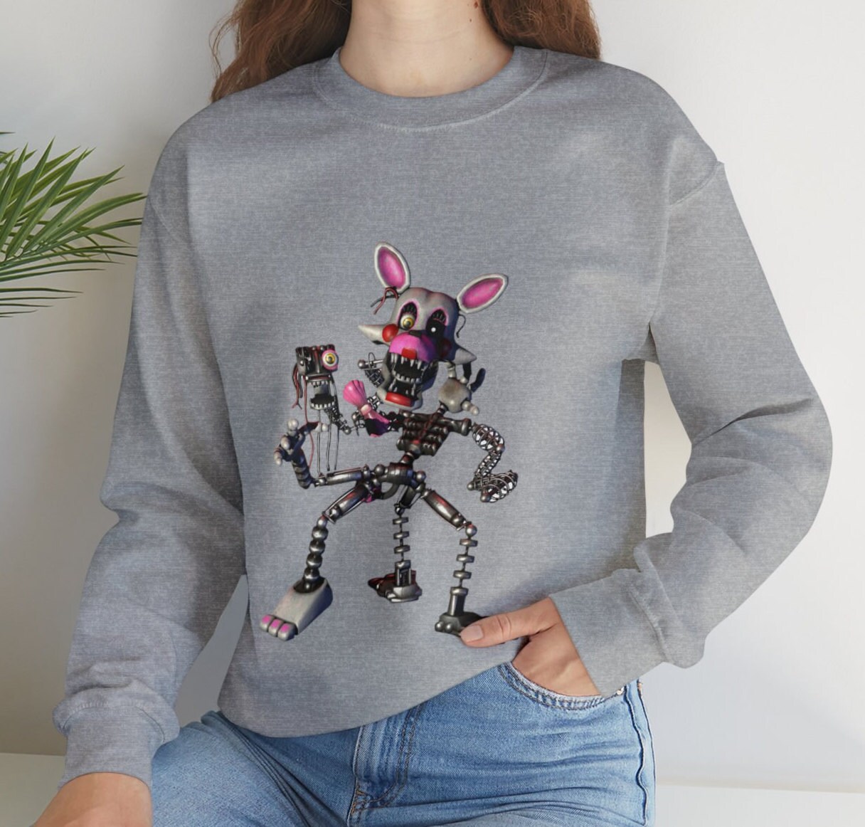 Mangle Five Nights at Freddy's Mangle Sweater FNAF Shirt Mangle Shirt ...