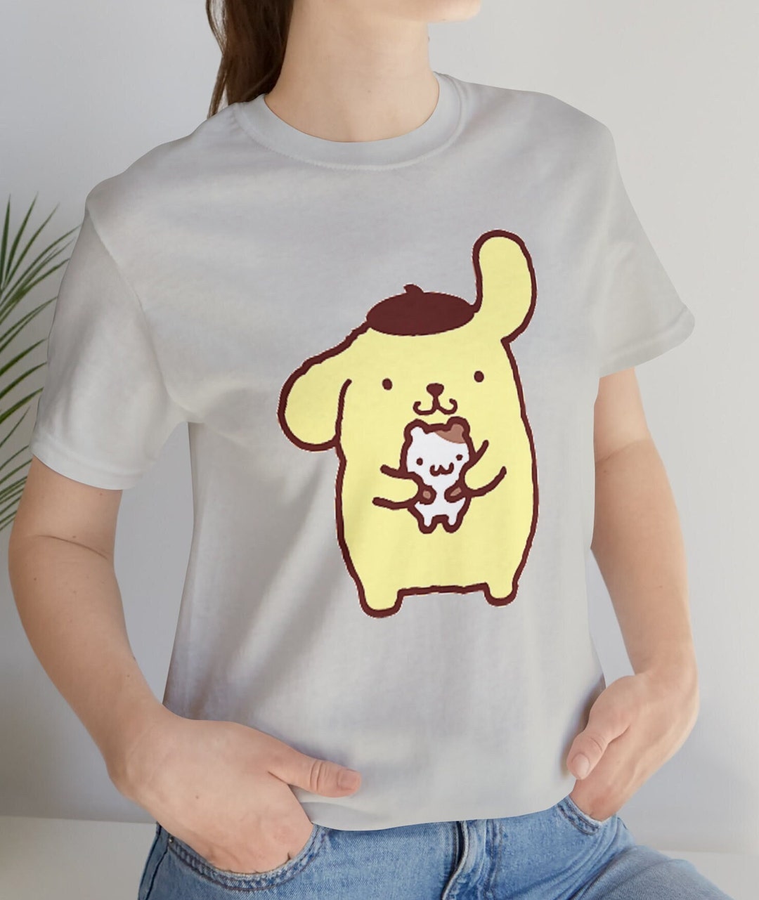 Pompompurin T Shirt Cute Sanrio T Shirt Pompompurin Shirt Cute Sanrio ...