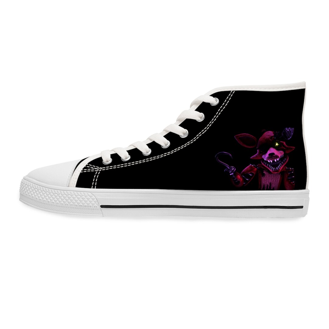 Five Nights at Freddys Foxy Animatronic Converse Custom Scary - Etsy
