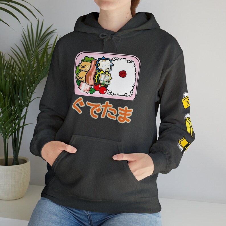 Gudetama Sweatshirt Bento Box Gudetama Hoodie Shirt Cute Egg Sweatshirt ...