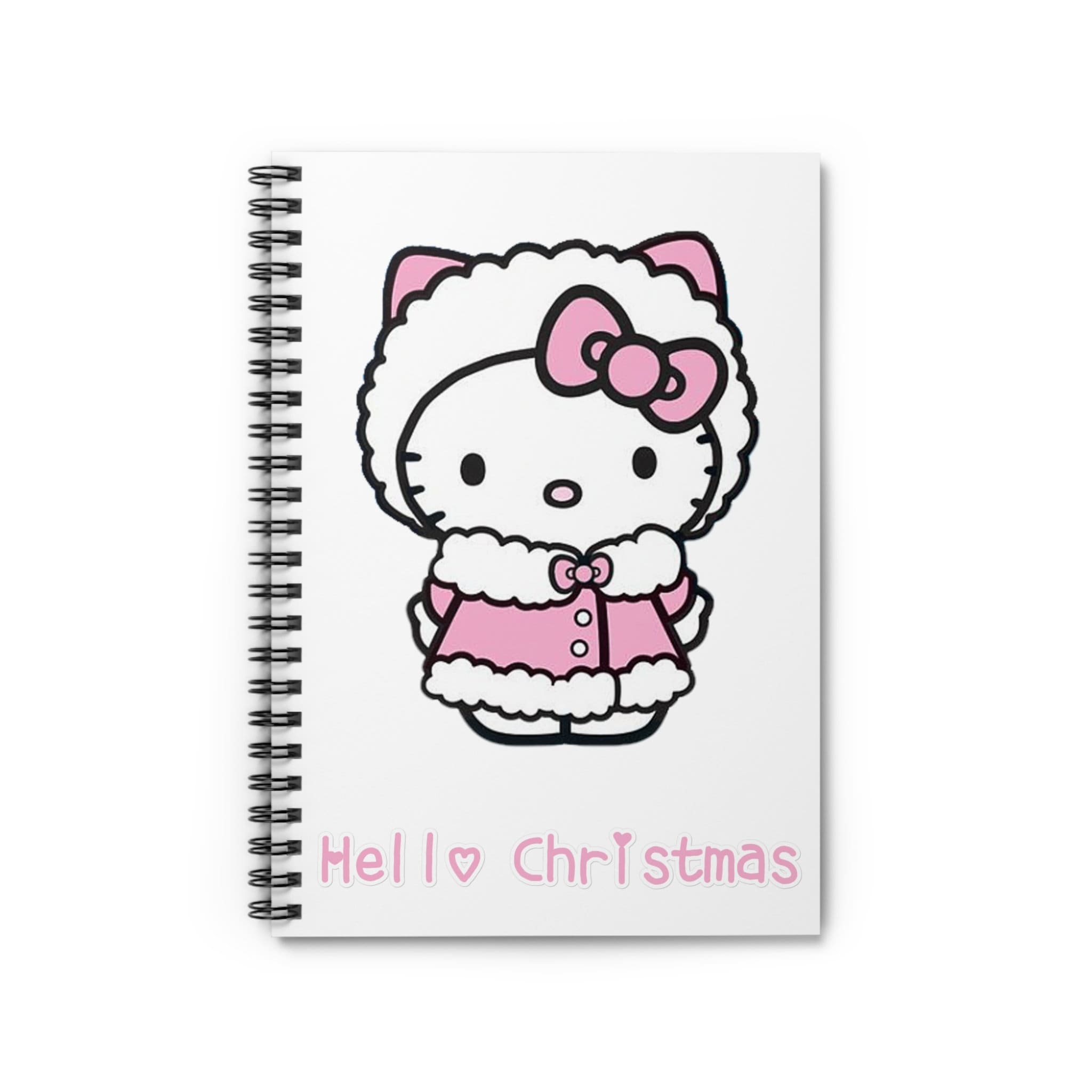 Hello Kitty Notebook Cute Hello Kitty Spiral Notebook Sanrio Notebook ...