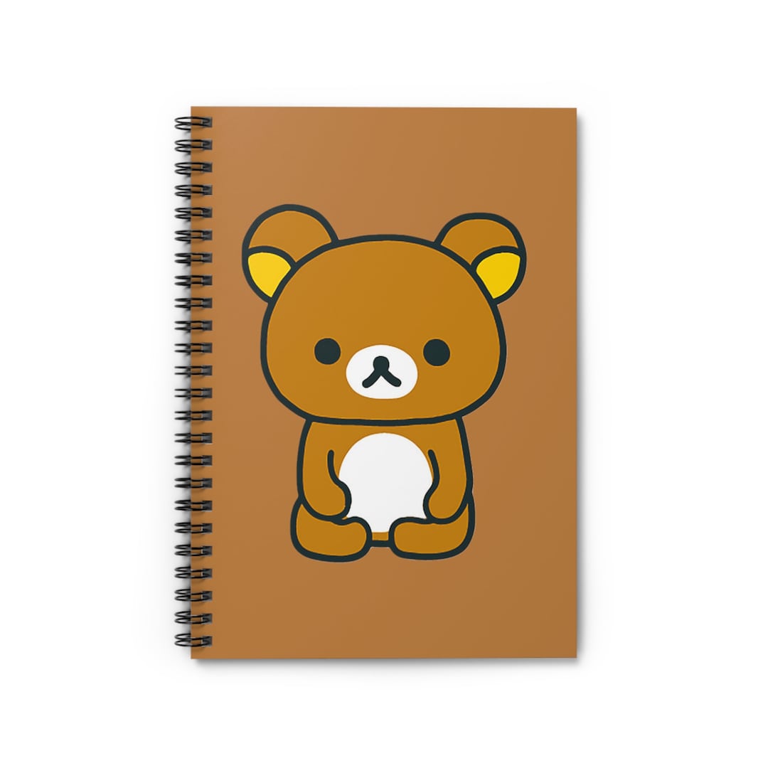 Rilakkuma Notebook Cute Rilakkuma Spiral Notebook Sanrio Notebook ...